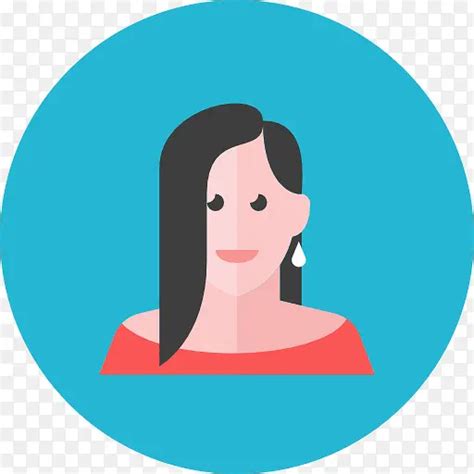 一个长发美女png图片素材下载 图片编号qlbpvpjg 免抠素材网
