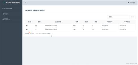 高校党组织可视化 Csdn博客