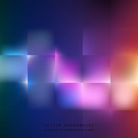 Colorful Geometric Square Background