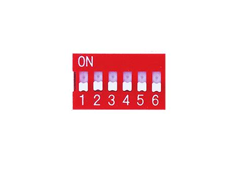 Dip Switch de 6 posiciones - INTESC