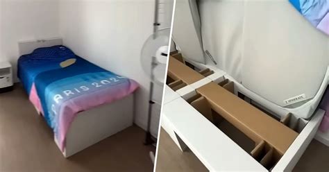 France Making Lebron James Sleep On This Cardboard Bed Is So French Of Them