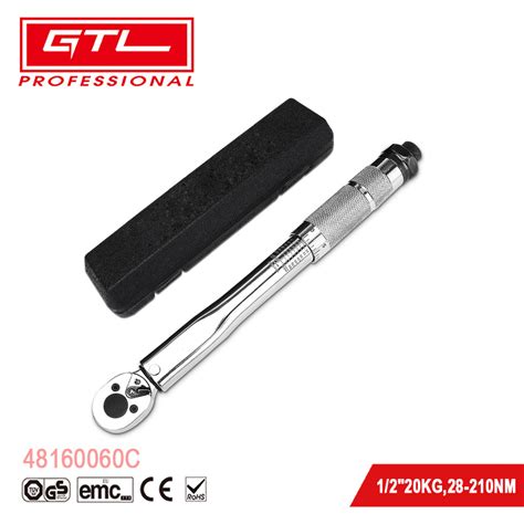 1 2 Inch Drive Click Torque Wrench Set 128 210nm Torque Wrench