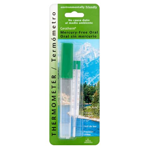 Geratherm Mercury Free Oral Thermometer Hsafsa Eligible
