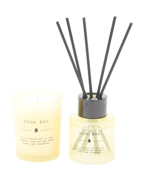 Set Of 2 Good Egg Diffuser And Candle T Set Home Tjmaxx