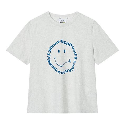 G Cut지컷 Smiley® 스마일리 그래픽 티셔츠 Sivillage 에스아이빌리지