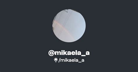 Mikaelaa Tiktok Linktree