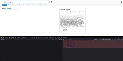 the site has js console errors · searx searx · discussion 2698 · github
