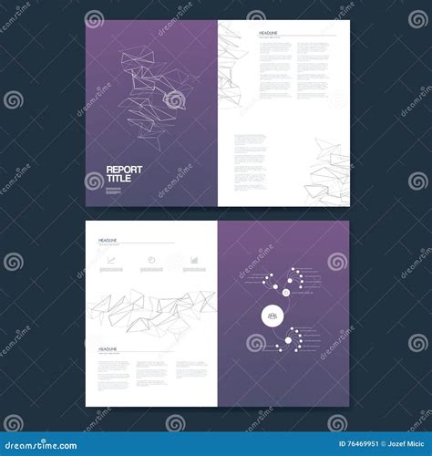 Business Annual Report Template Infographics Data Analysis Layout For