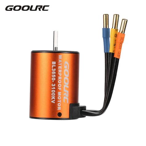 GoolRC 3650 3100KV Waterproof Brushless Motor For 1 10 RC Car Truck SUV