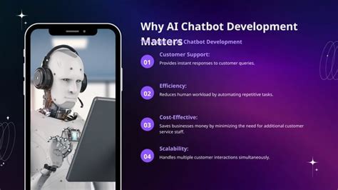 AI Chatbot Development Revolutionizing Customer Interaction PPT