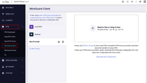 Building A Site 2 Site Network Manually Using Two Gl Inet Routers Sdk 4 X Vpn Dns Leaks