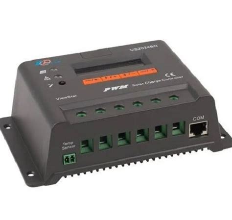 24 Volt Power Metal Made Single Phase Solar Charge Controller Operating