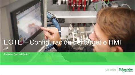 Ecostruxure Operator Terminal Expert Configuración Del Target Youtube