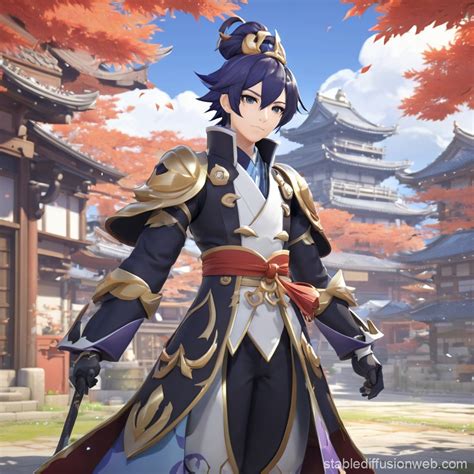 Genshin Impact Game Scene Stable Diffusion Online