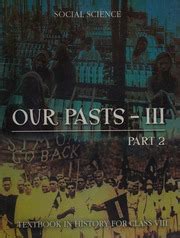 Our Pasts 3 Part 2 Textbook In History For Class 8 NCERT Author