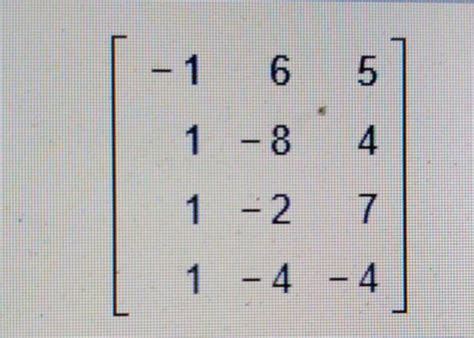 solved find an orthogonal basis for the column space of the