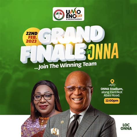 Akwa Ibom 2023 Grand Finale Of PDP Umo Eno Campaign Rally Berths In