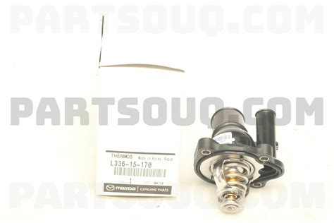 THERMOSTAT & COVER L33615170 | Mazda Parts | PartSouq