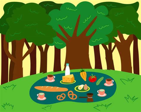 170 Picnic Grass Cheese Illustrations Royalty Free Vector Graphics