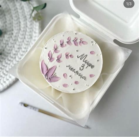 Девочке бенто | Mini cakes birthday, Pretty birthday cakes, Simple ...