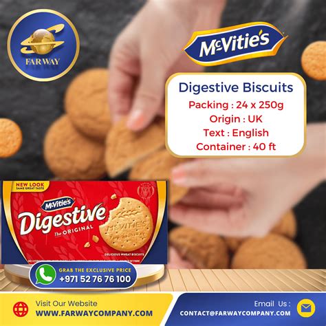 MCvities Digestive Biscuit Importer Exporter In Dubai Middle East