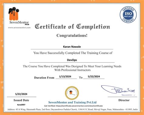 karan nawale on linkedin devops certification continuousintegration