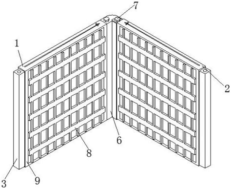 一种抗压型塑料建筑模板的制作方法