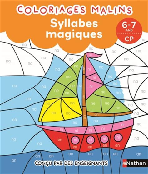 Coloriages Malins Syllabes Magiques 6 7 Ans Cp Petit Jean Picard