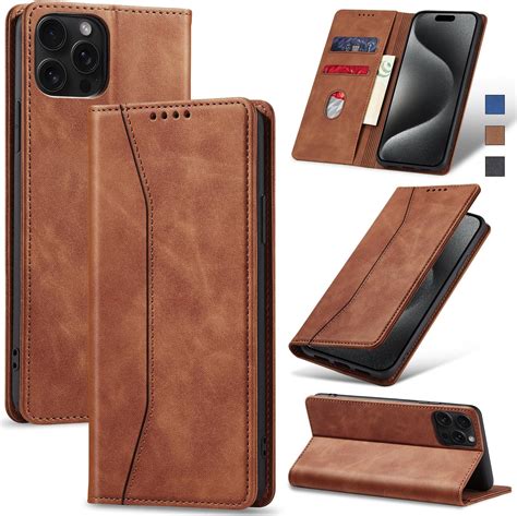 Amazon Jasonyu Flip Wallet Case For IPhone Xs Max Leather Magnetic Folio Cover With Card