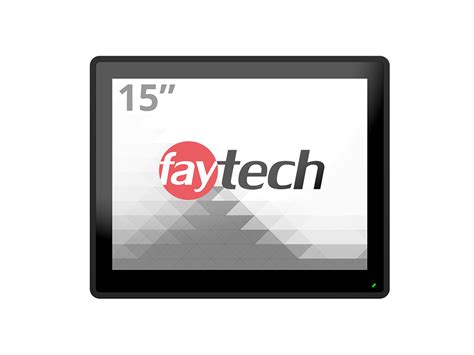 15 Capacitive Touch Monitor Rubber Frame Faytech