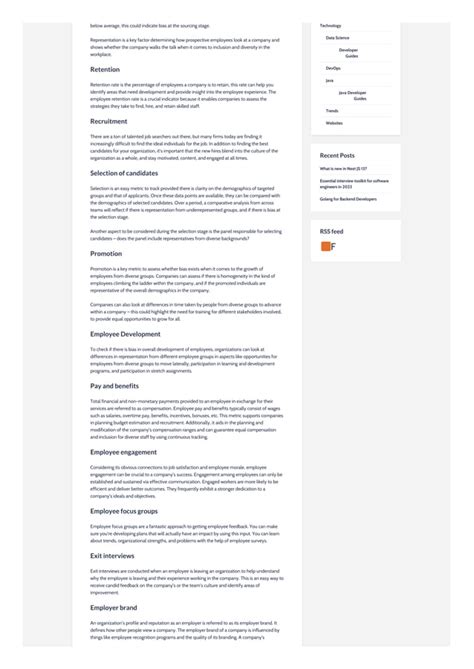 Kpis To Measure Diversity And Inclusion In The Workplace Pdf