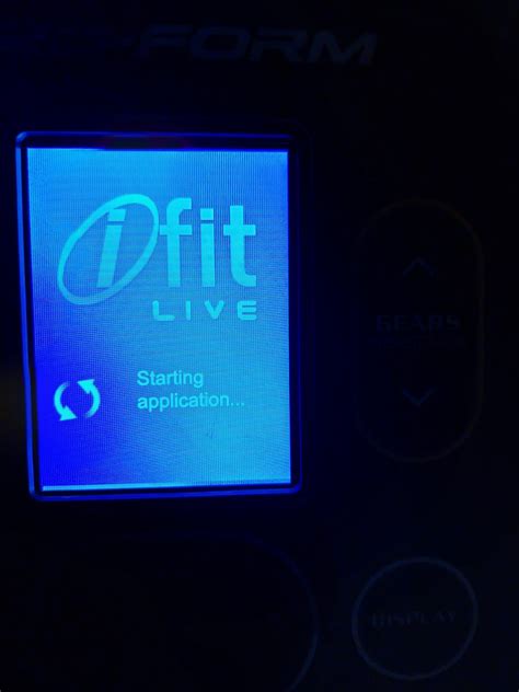 Ifit Screen Stuck On Proform Tdg Bike Rifit