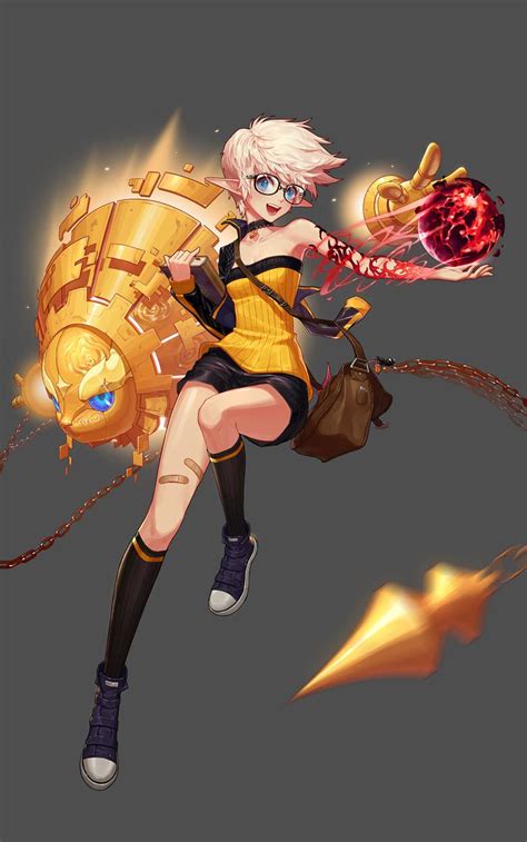 精美dnf游戏角色同人插画jang Bobopic