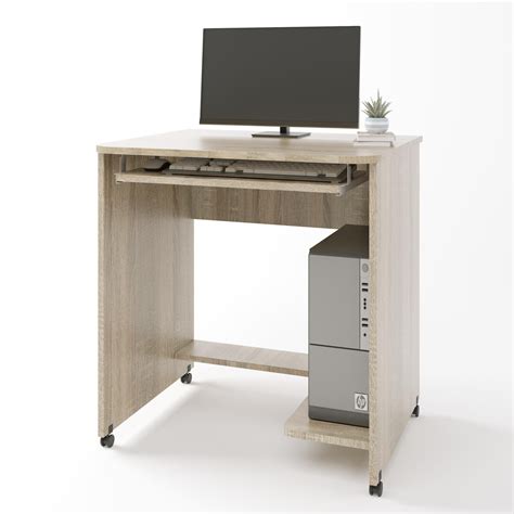 ᐉ Компютерний стіл на колесиках Еверест Міні ультра Дуб сонома Evr