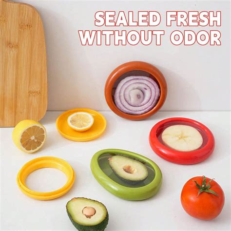 Silicone Fruit Storage Box Set Of Reusable Storage Containers For