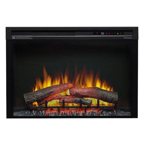 Dimplex 33 08 In Black Electric Fireplace Insert In The Electric Fireplace Inserts Department At