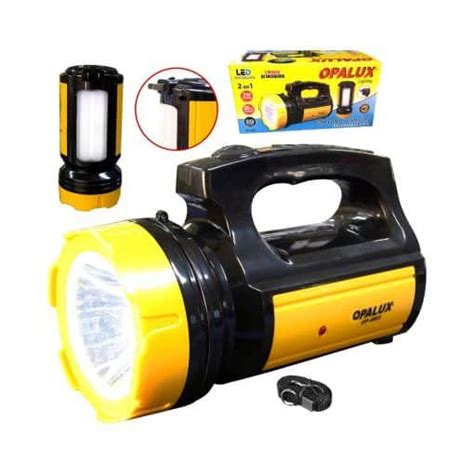Linterna Lámpara Portátil Recargable LED W OP OPALUX Mihaba