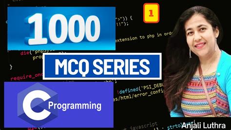 C Programming Mcq Series Learn Programming In C Very Important For