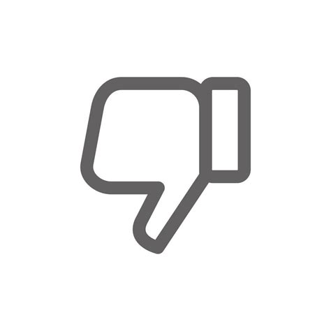 Dislike Icon Perfect For Web Design Or User Interface Applications