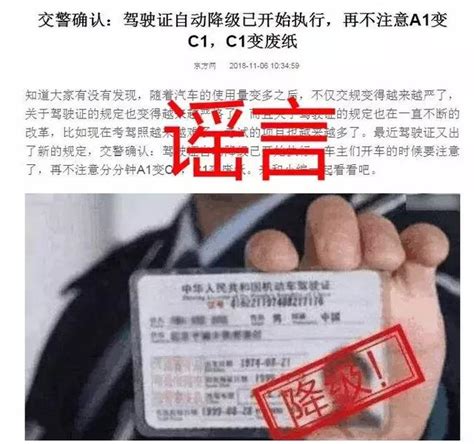 2019年新交規，駕駛證「自動降級」了？真相是？ 每日頭條