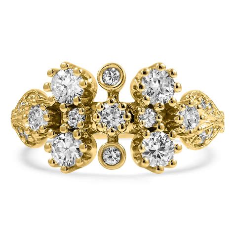 Custom Diamond Scatter Ring Brilliant Earth