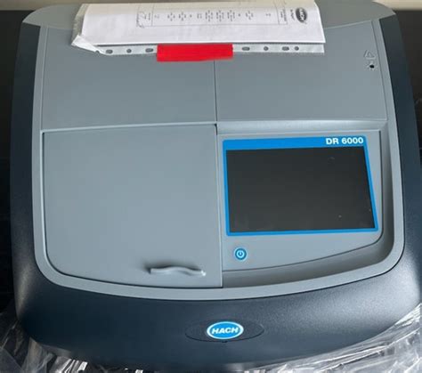 Hach Dr 6000 Uv Vis Spectrophotometer Rescience