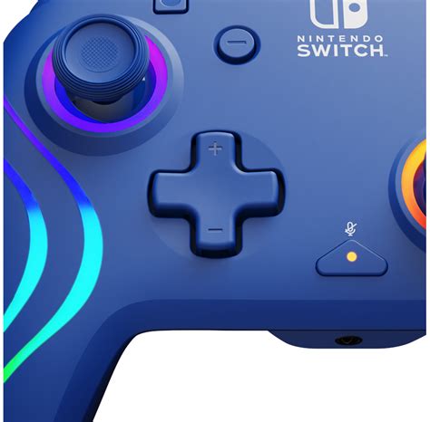 Pdp Afterglow Wave Blue Wired Controller Nintendo Switch