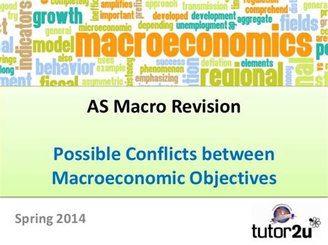 As Macro Revision Macro Objectives And Conflicts