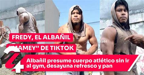 Albañil Presume Cuerpo Atlético Sin Ir Al Gym Desayuna Refresco Y Pan