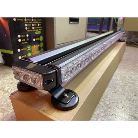 ไฟไซเรนติดหลังคารถ ไฟ Led ไฟไซเรน ไฟกู้ภัย ไฟฉุกเฉิน 12v 95cm 6ท่อน 4