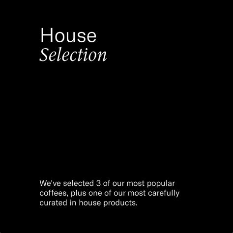 Assembly House Selection Assembly Coffee London