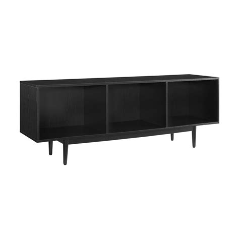 Liam Large Record Storage Console Cabinet Black