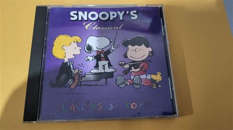 Snoopys Classiks On Toys Classical By Snoopy Cd 1998 Lightyear