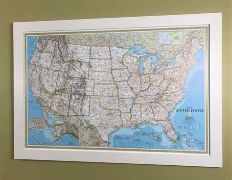 Personalized United States Push Pin Travel Map Etsy